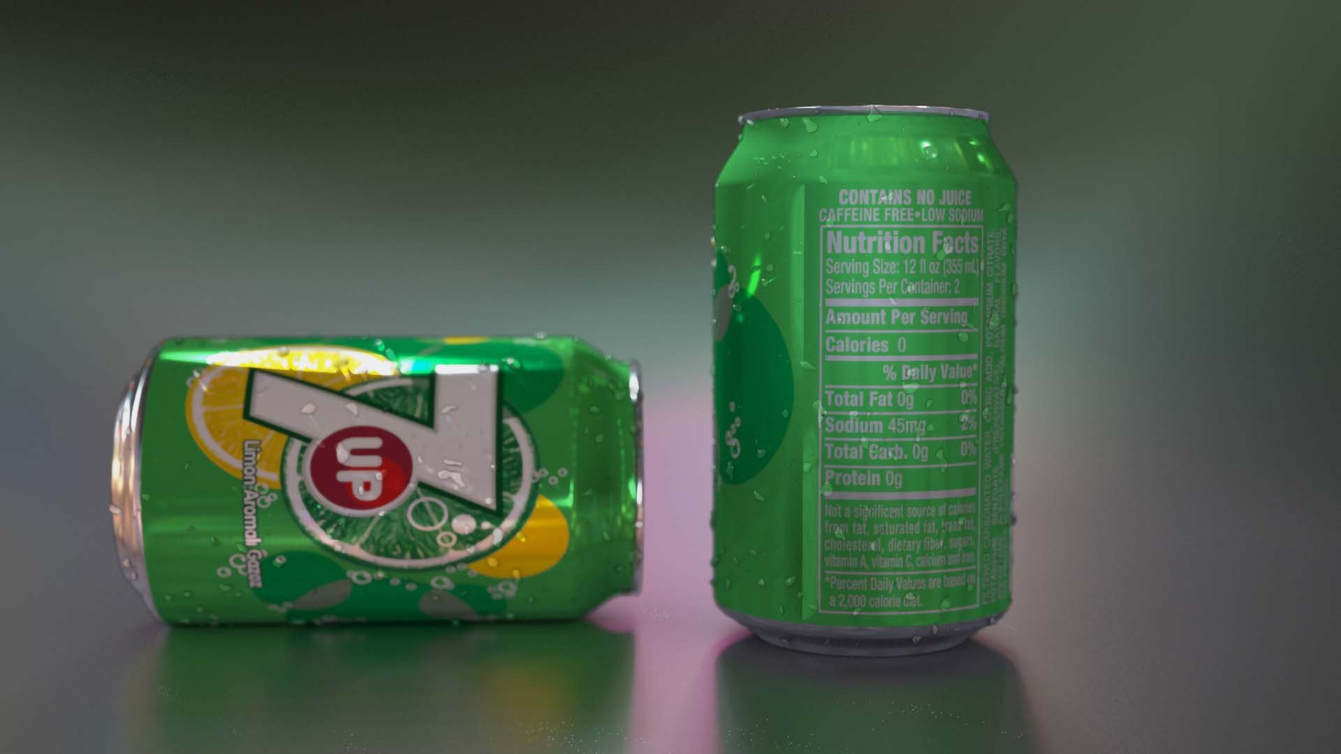 7up Can 3D Model - TurboSquid 1735256