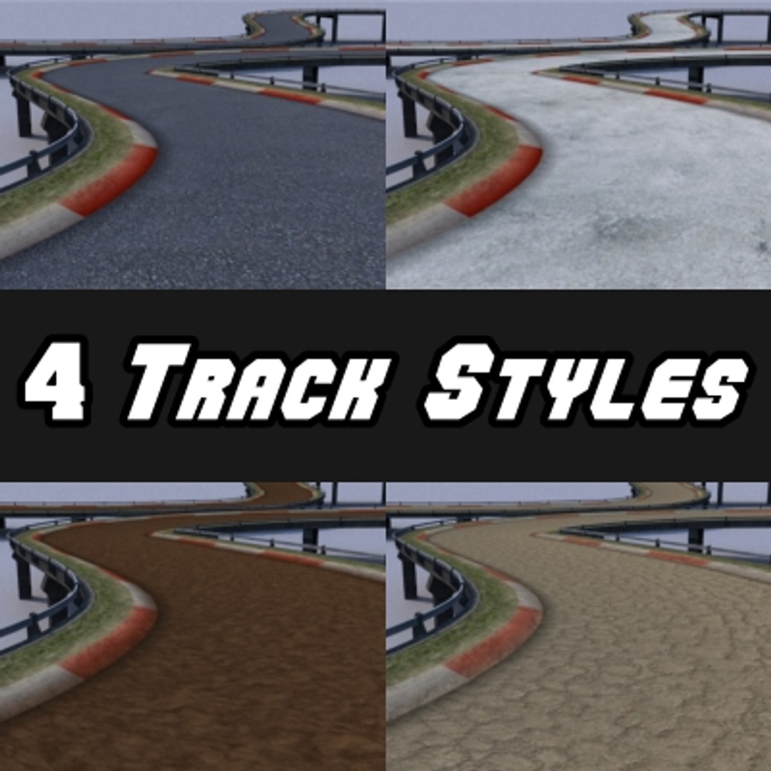 3ds Race Track
