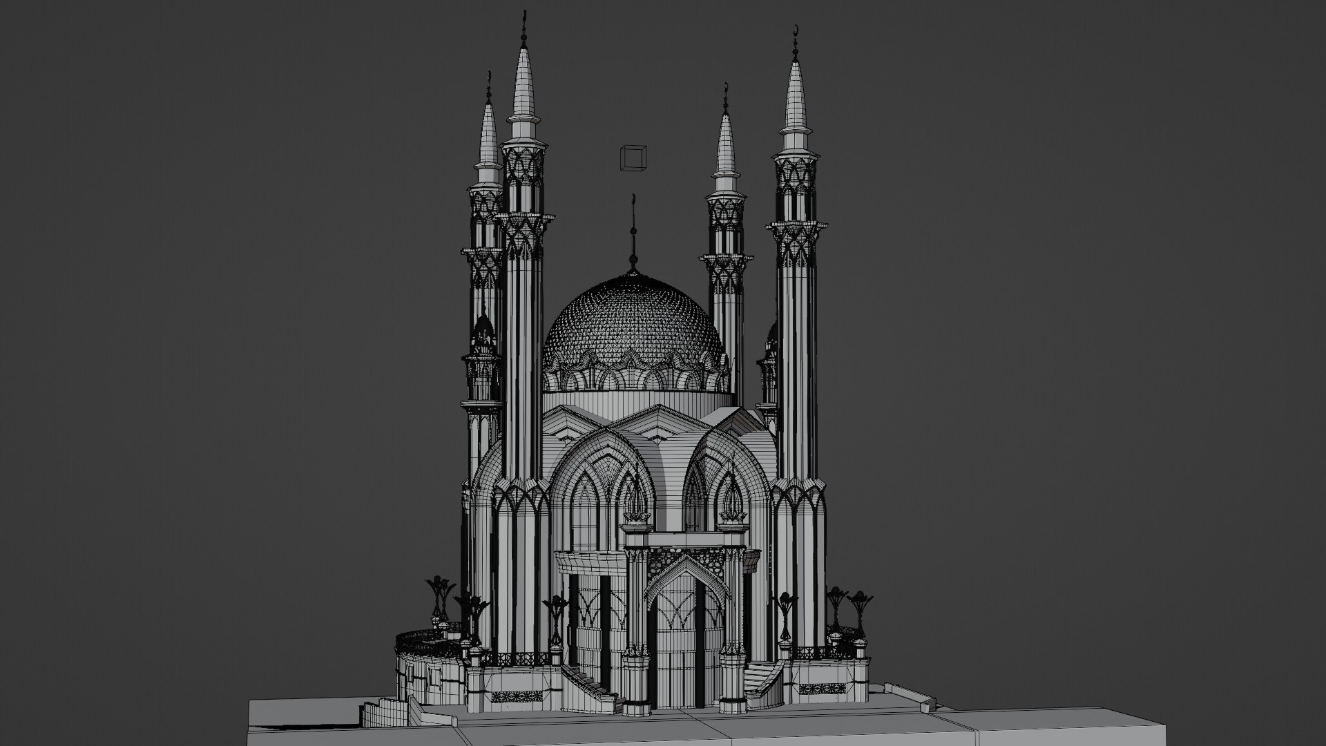 Kul Sharif Mosque 3D Model - TurboSquid 1906876