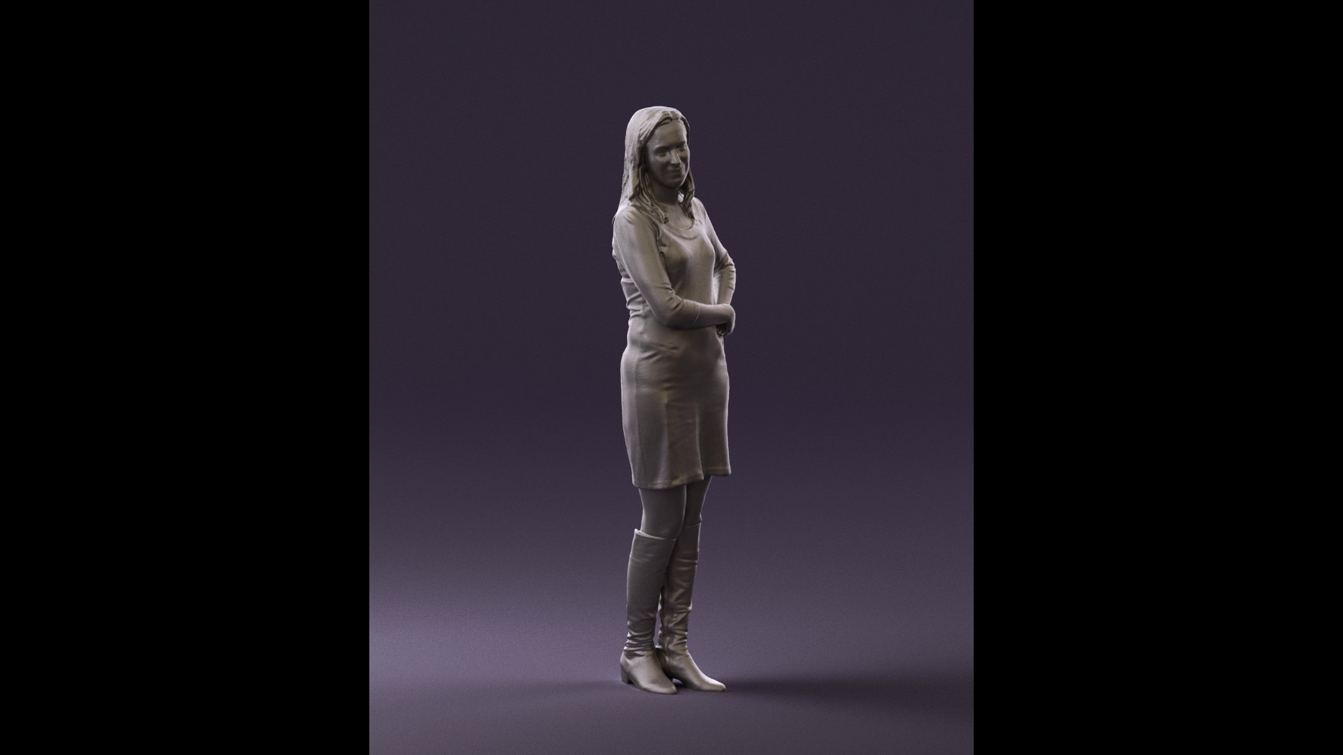 Scanned Realistic Human 3D Model - TurboSquid 1702301