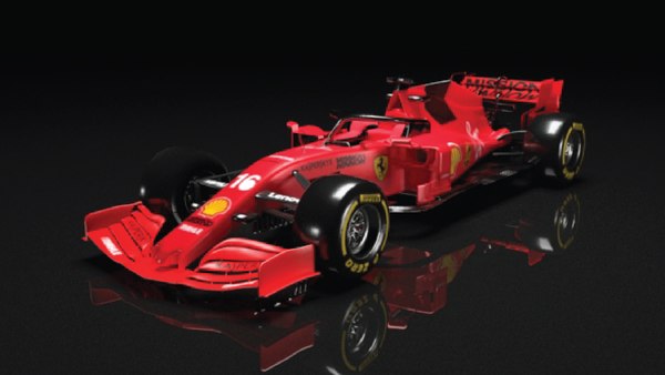 modelo 3d Coche de Fórmula 1 F1 - Ferrari SF90 modelo 3d - TurboSquid ...