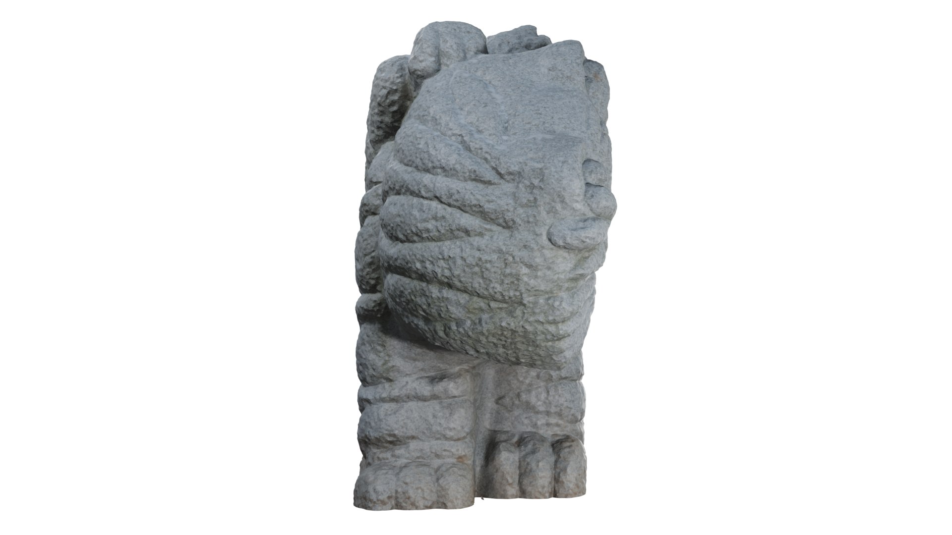 HaeTae Stone Statue Model - TurboSquid 2149385