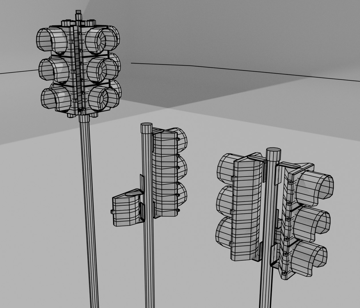 3D Traffic Lights - TurboSquid 1691546