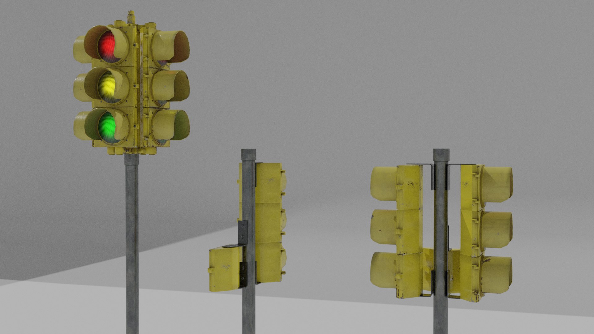 3D Traffic Lights - TurboSquid 1691546