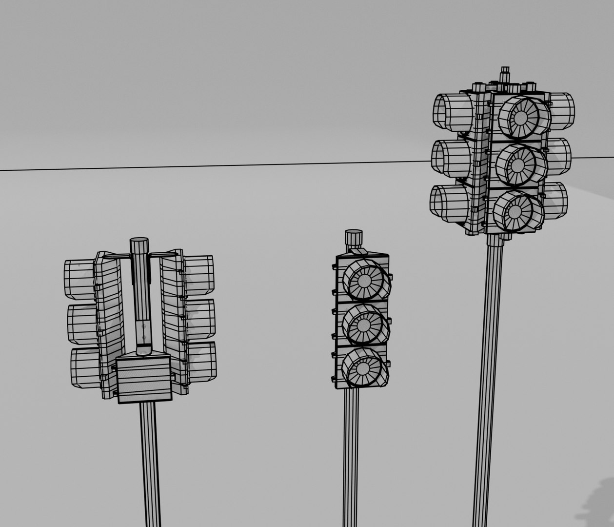 3D Traffic Lights - TurboSquid 1691546