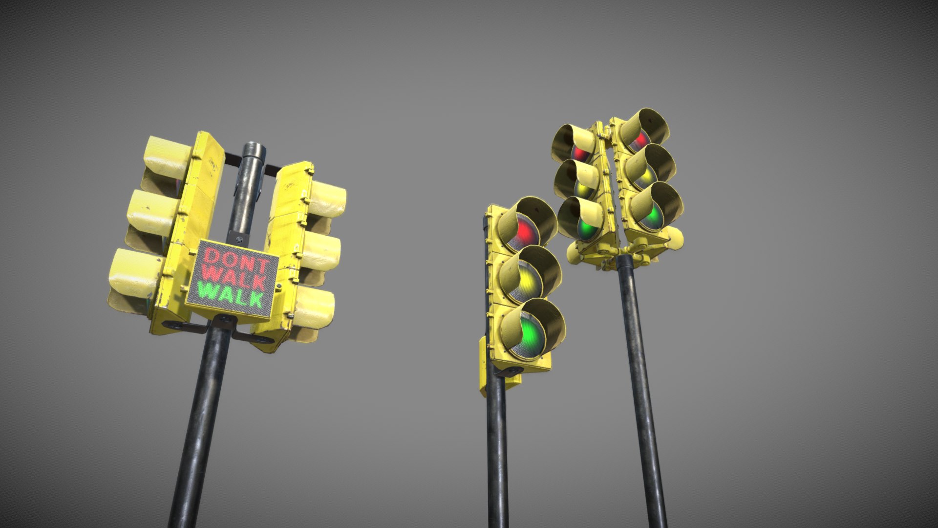 3D Traffic Lights - TurboSquid 1691546
