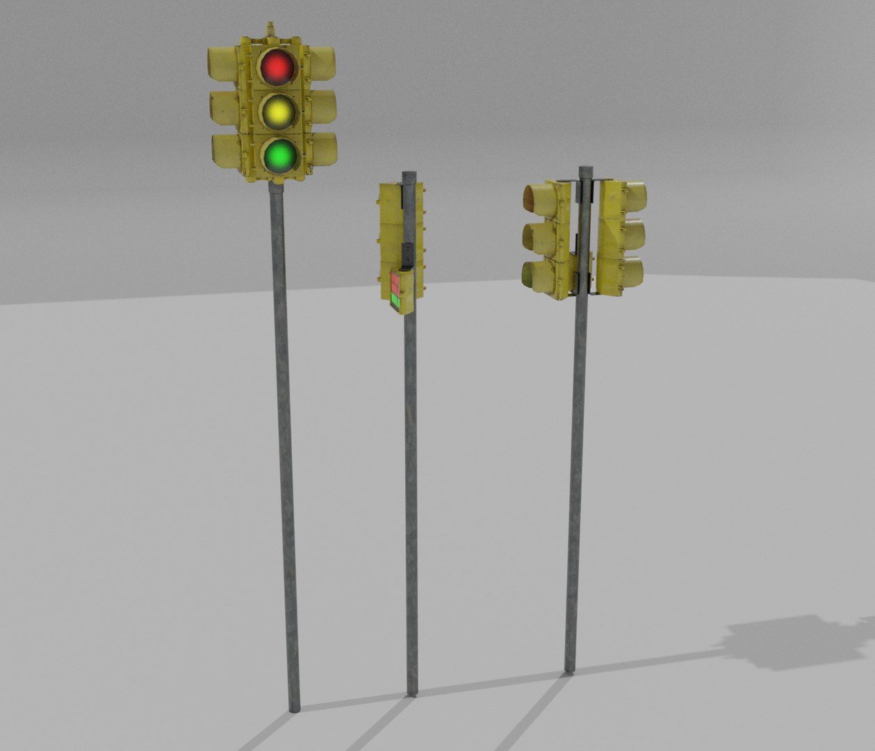 3D Traffic Lights - TurboSquid 1691546