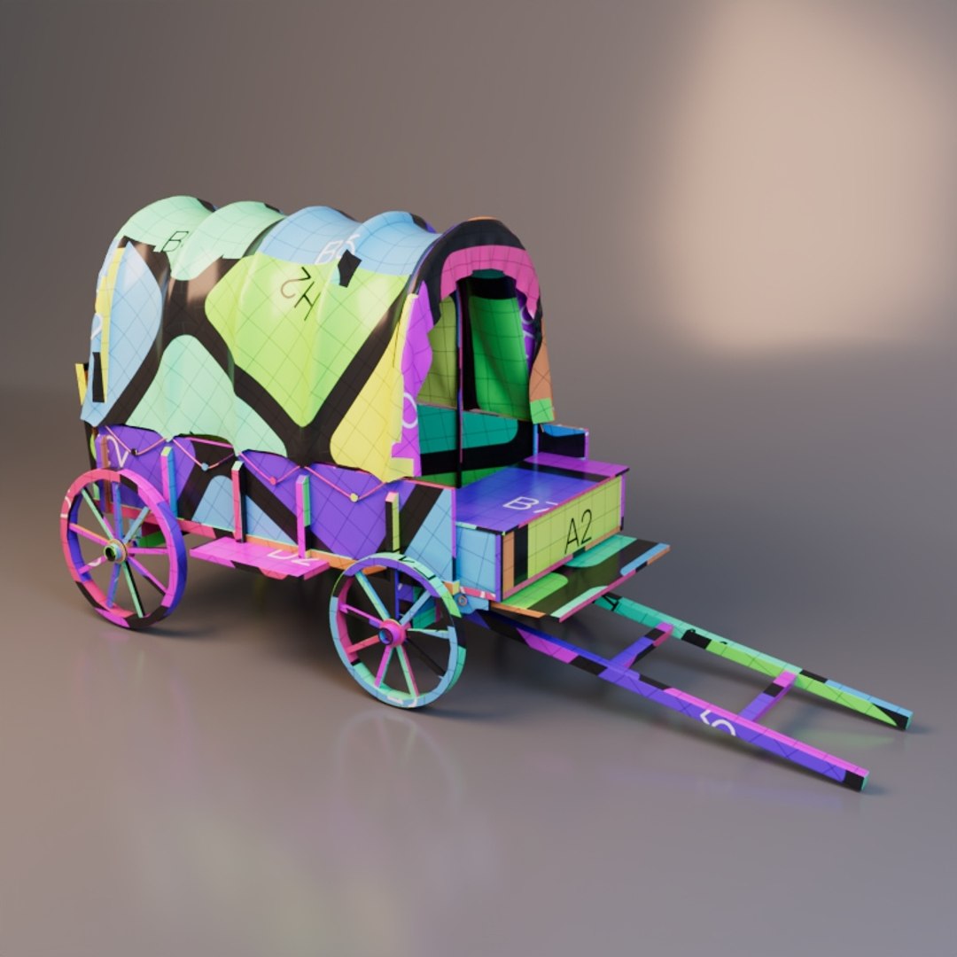 3D Cart Model - TurboSquid 2240525