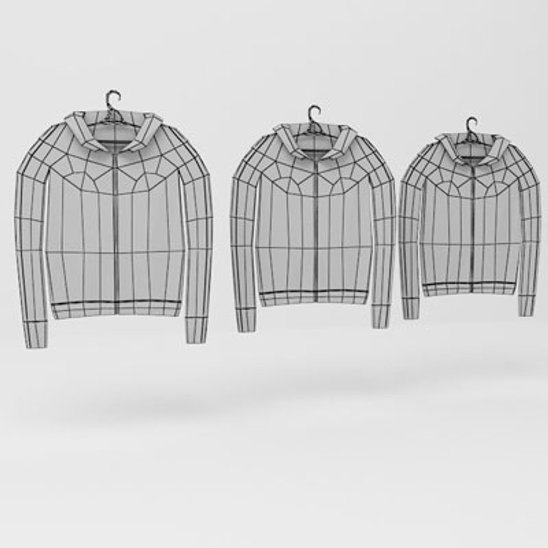3ds Max Sweatshirts Set Clothes