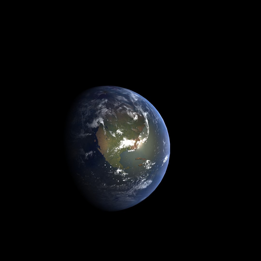 3d Eocene Earth