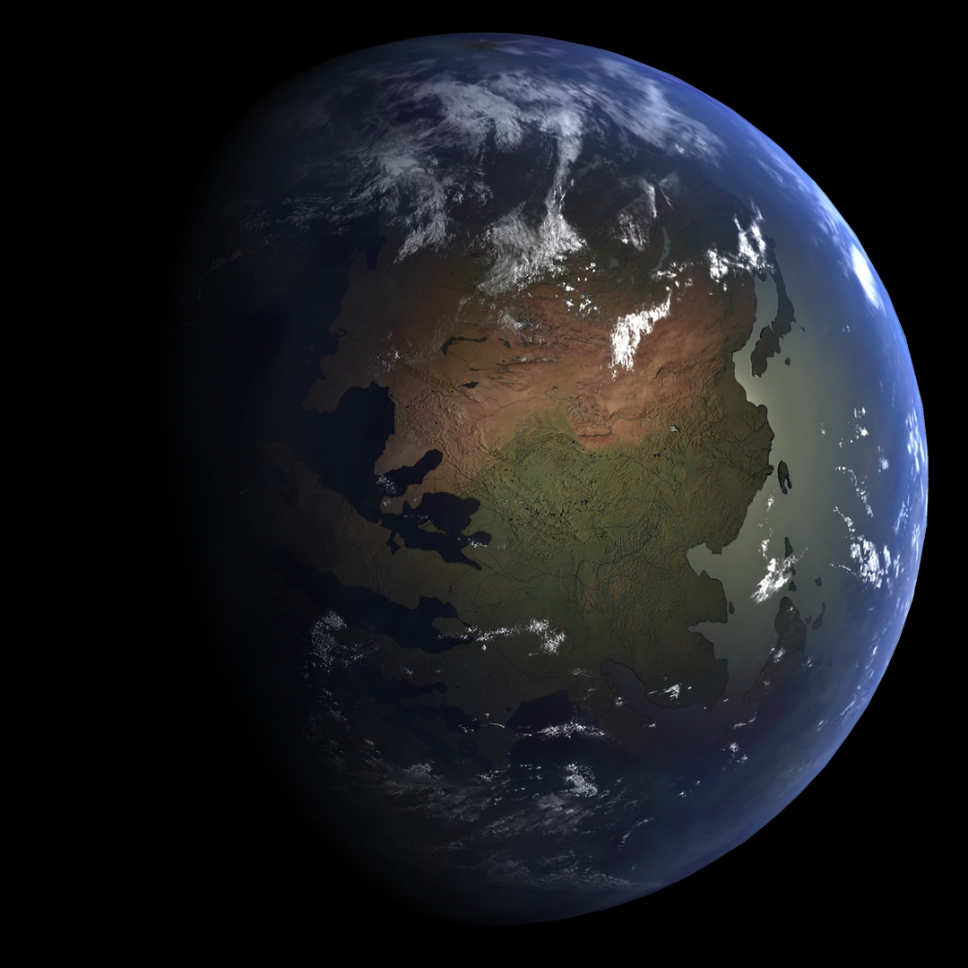 3d eocene earth