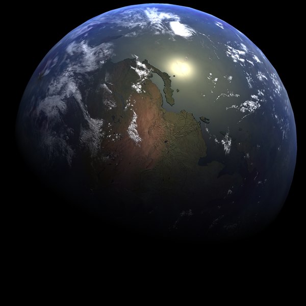 3d eocene earth