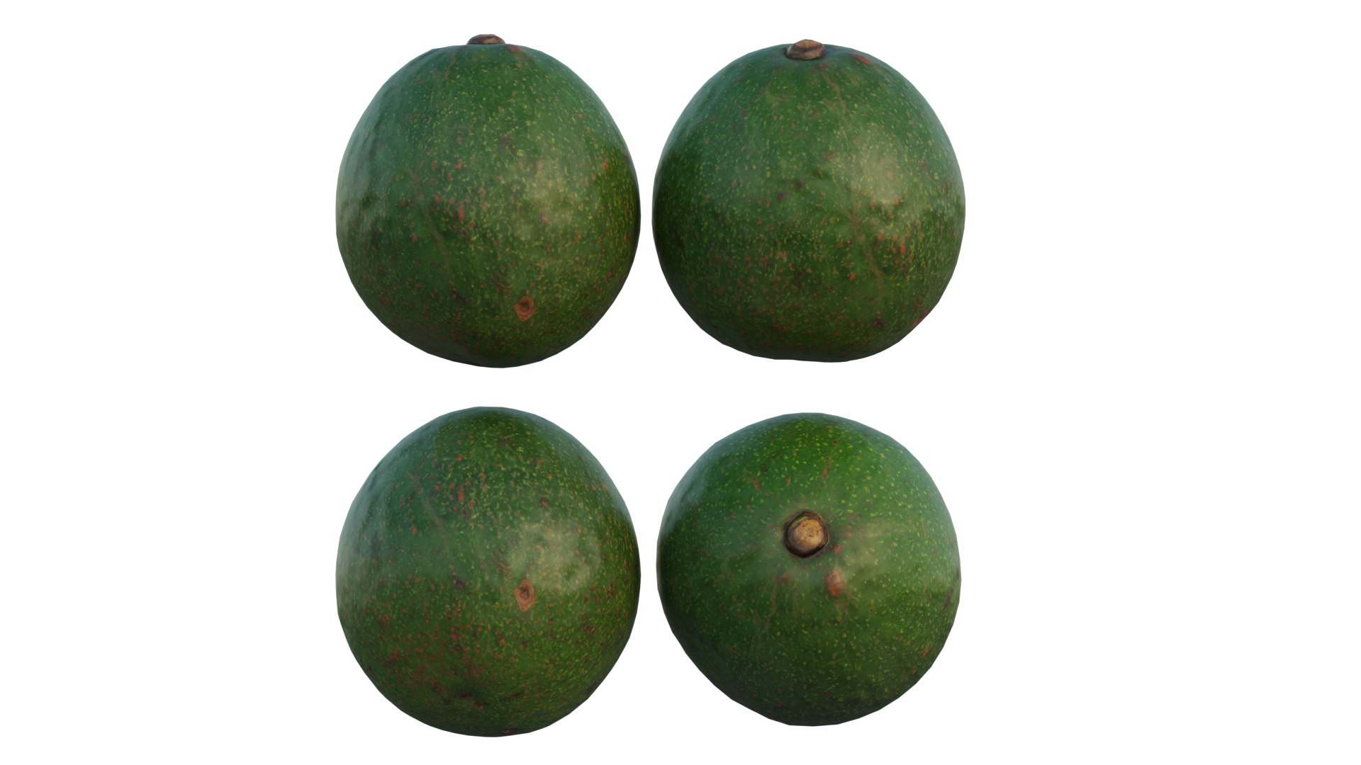 Booth Avocado 3D Model - TurboSquid 1938683