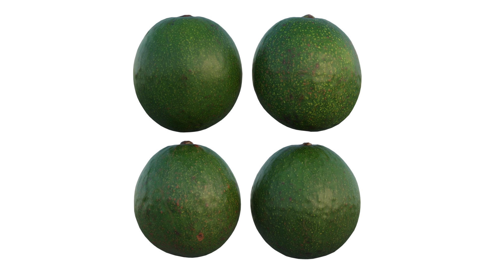 Booth Avocado 3D Model - TurboSquid 1938683