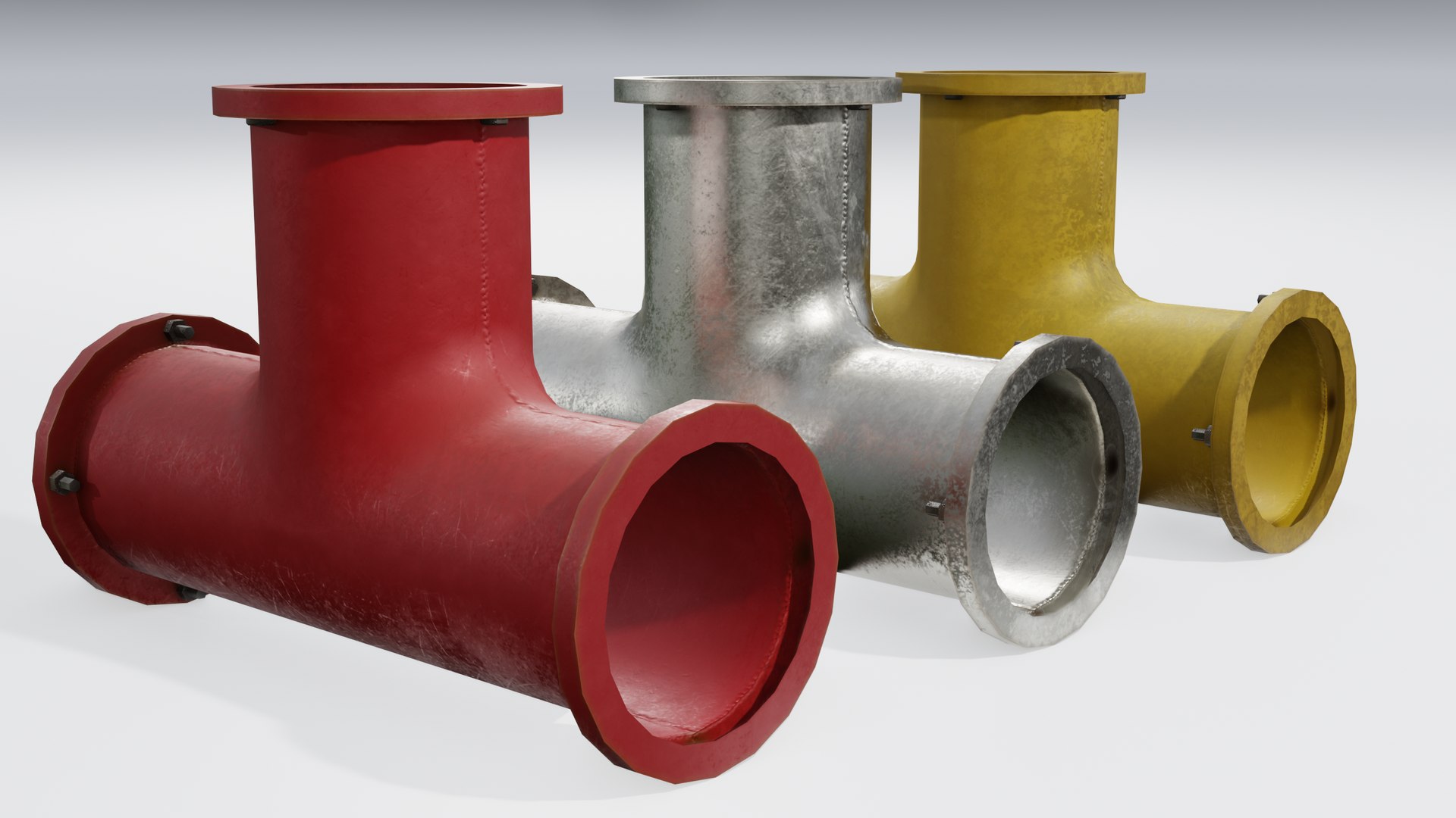 3D Modular Pipes Pack - TurboSquid 2132750