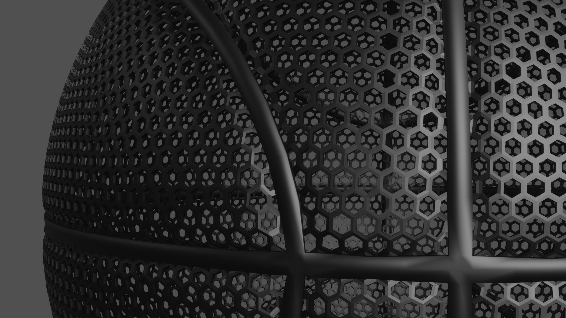 3D Airless Basketball Model - TurboSquid 2241585