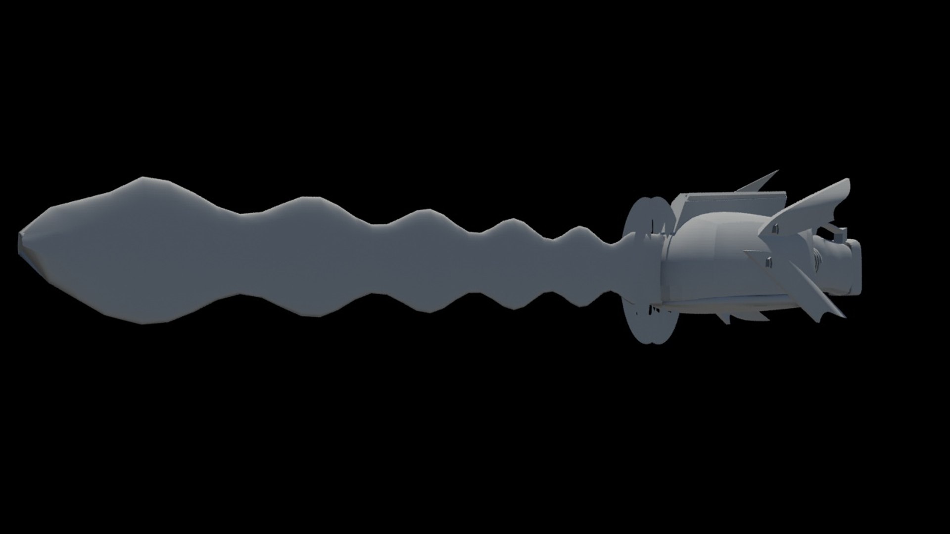 Handgun Transforms 3d Model