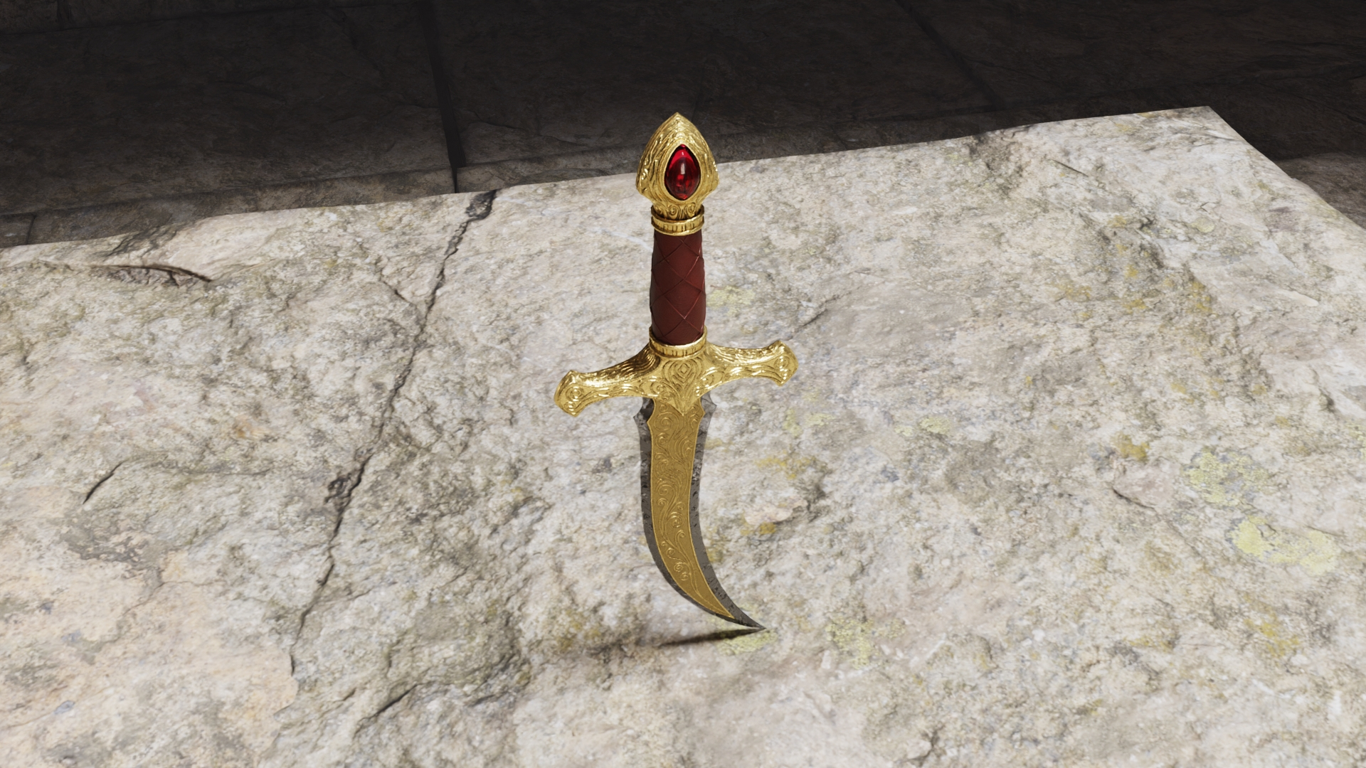 Realistic Game Ready Dagger Set 01 3D Model - TurboSquid 2429033