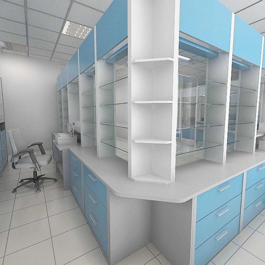 Pharmacy S 3d Model