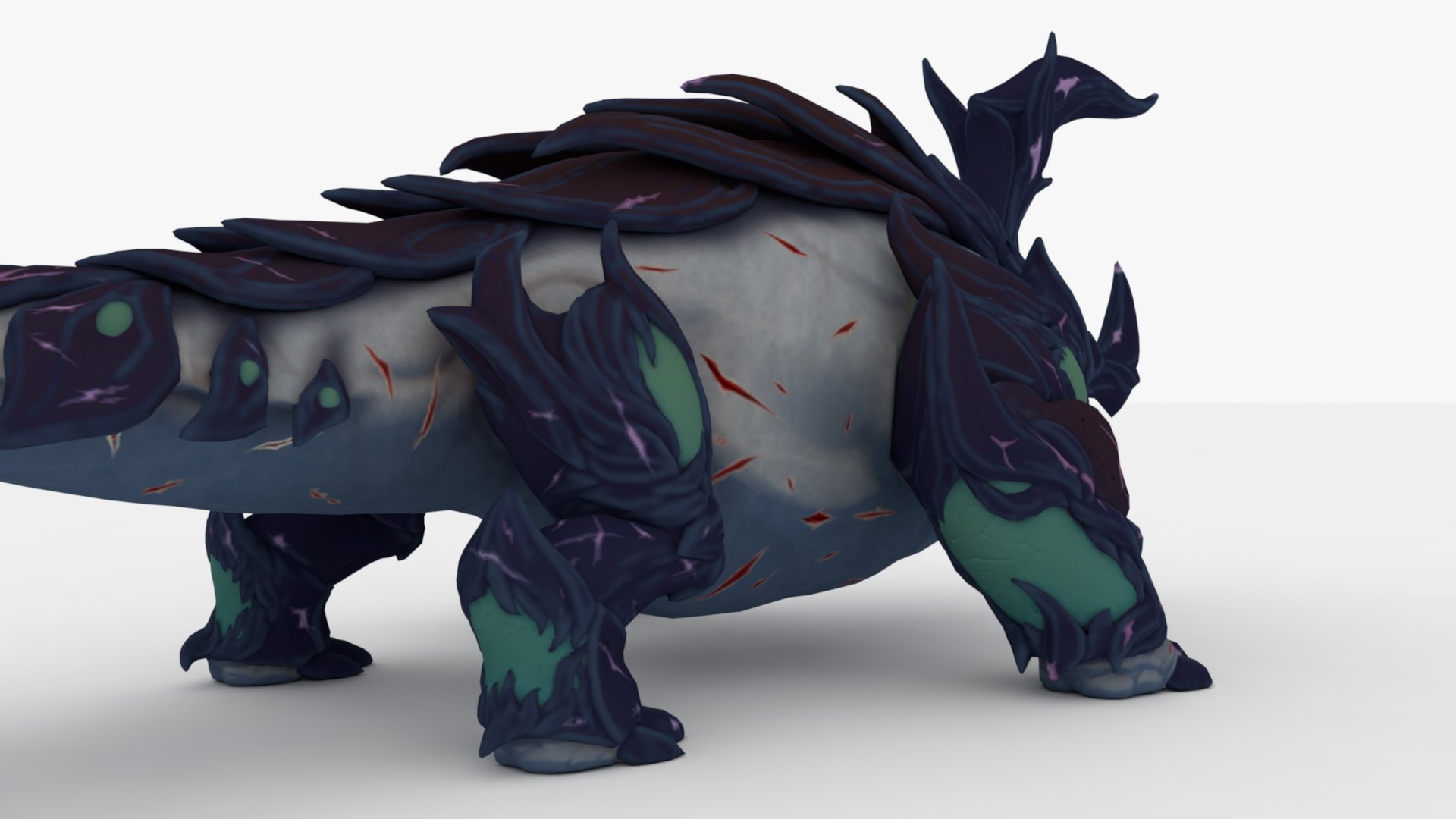 Salt Rigged And Animation 3D Model - TurboSquid 2335209