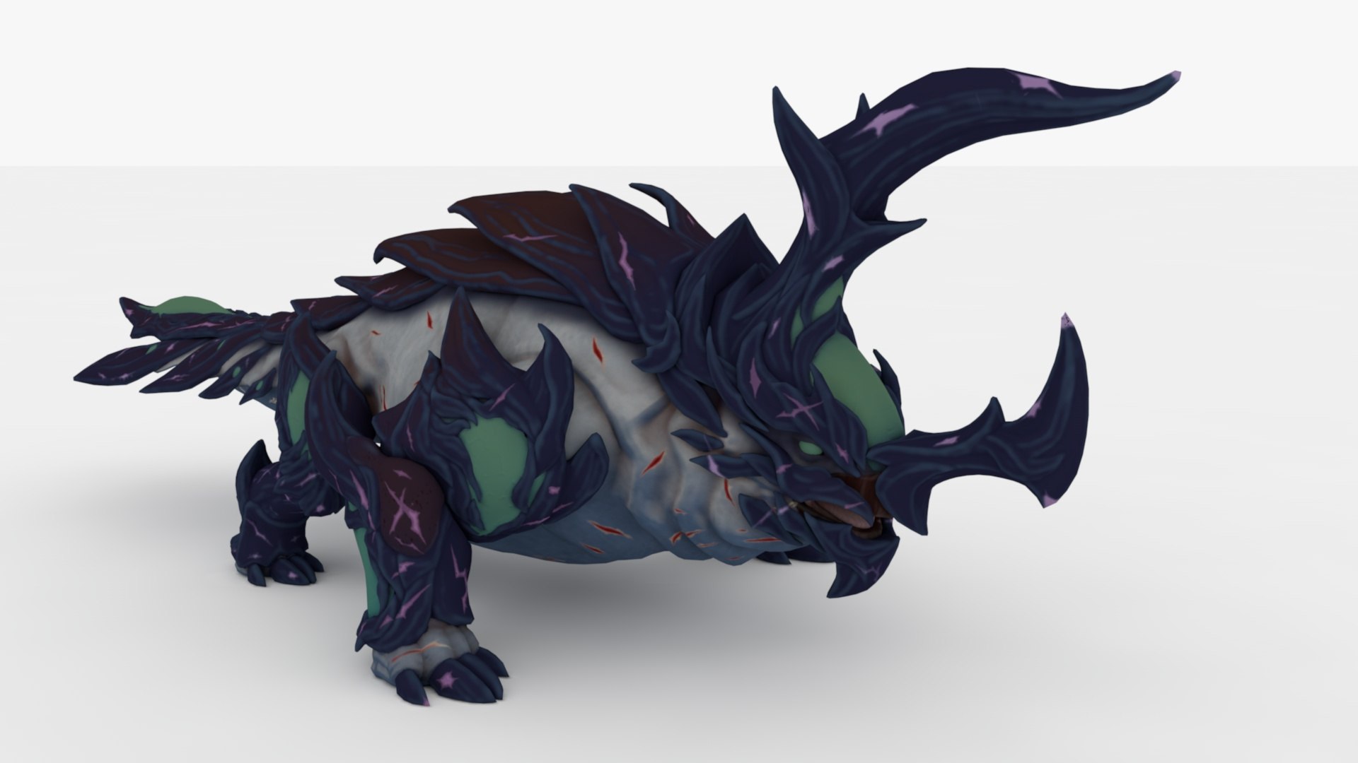 Salt Rigged And Animation 3D Model - TurboSquid 2335209