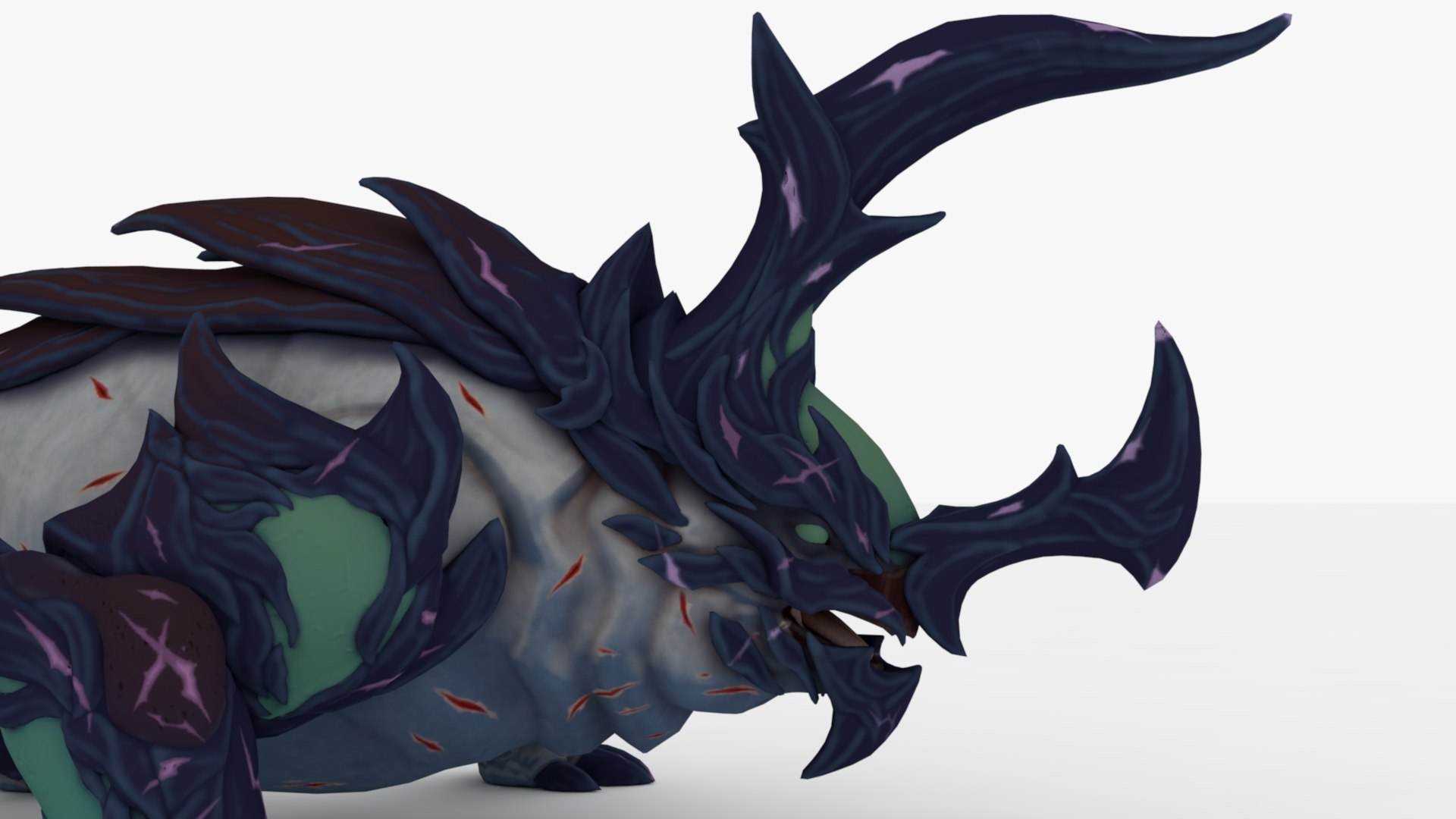 Salt Rigged And Animation 3D Model - TurboSquid 2335209