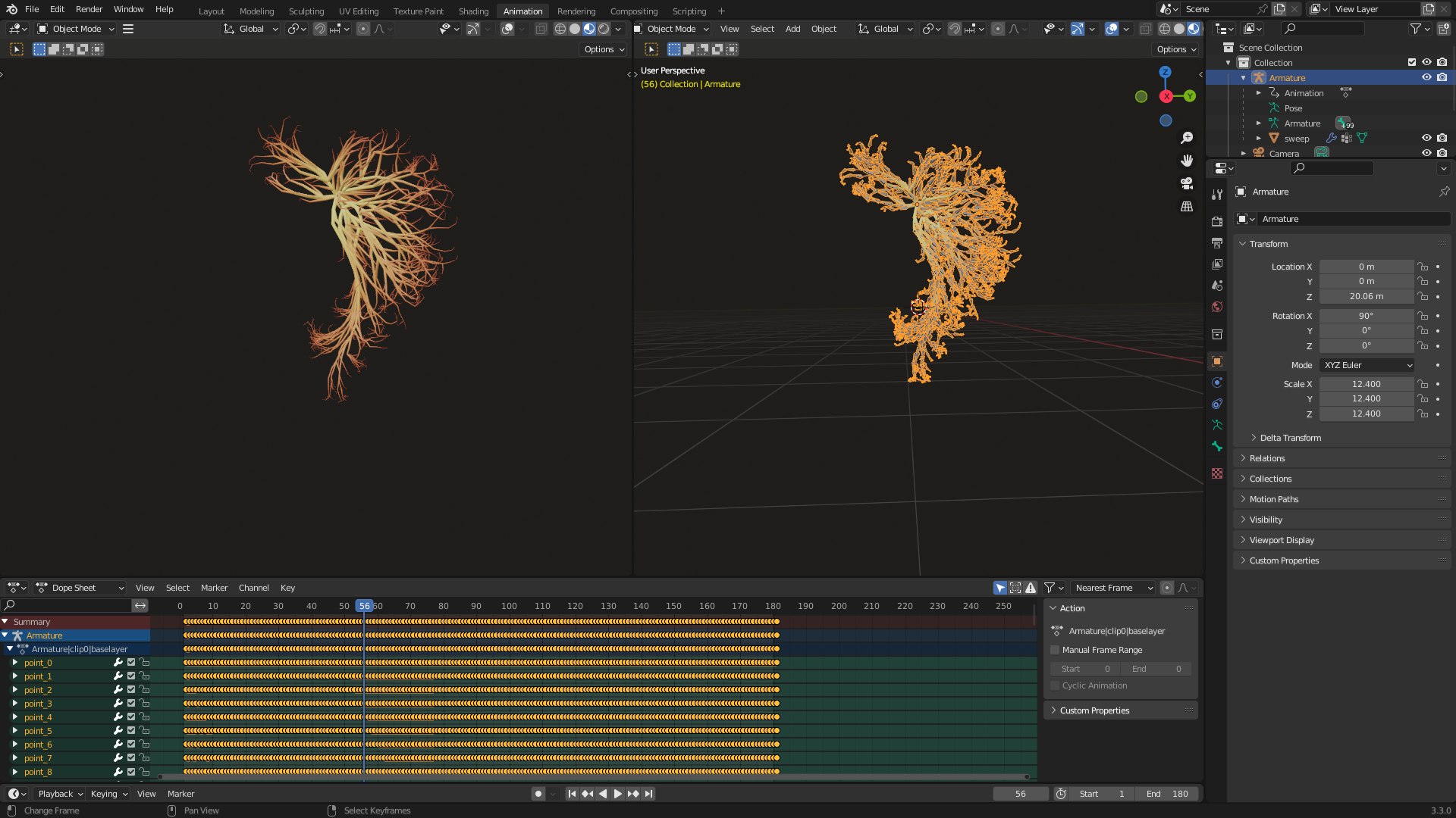 3D Human Stomach Unrolling Growing Animation - TurboSquid 1979575