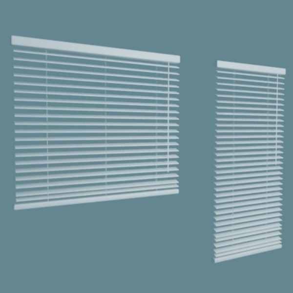 window blinds 3d max