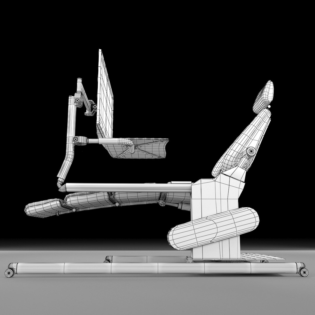 3D Model Work Station - TurboSquid 1391341