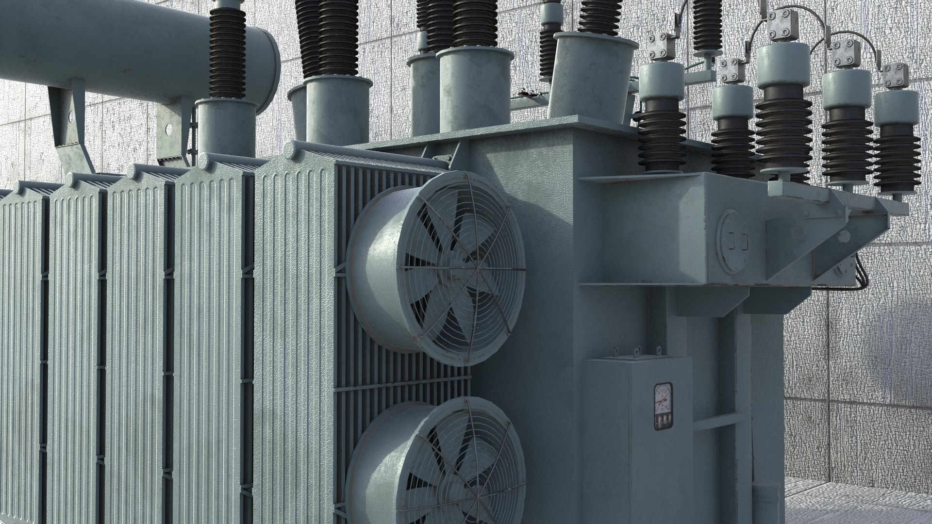Electrical Transformer 3D Model - TurboSquid 1551576