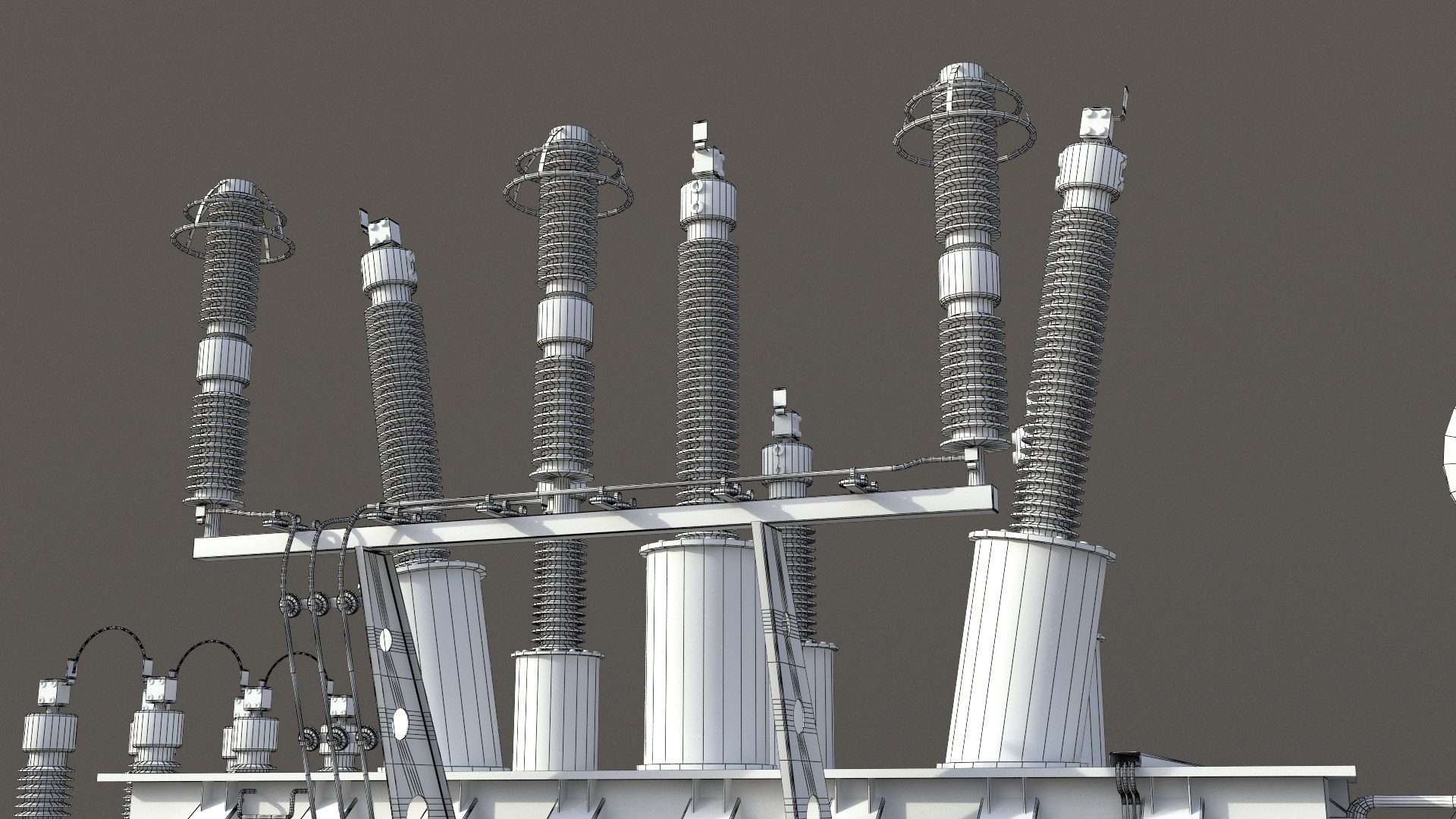 Electrical transformer 3D model - TurboSquid 1551576