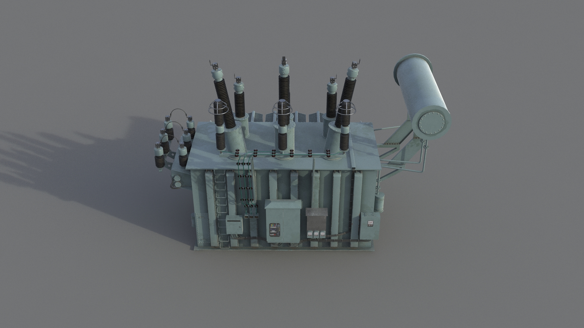 Electrical transformer 3D model - TurboSquid 1551576