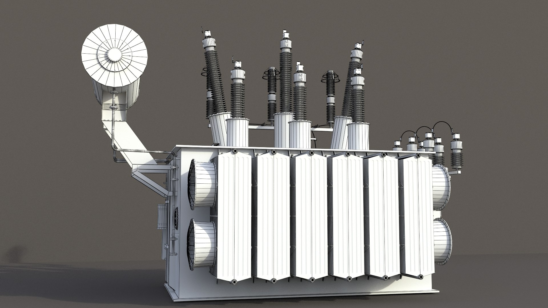 Electrical transformer 3D model - TurboSquid 1551576
