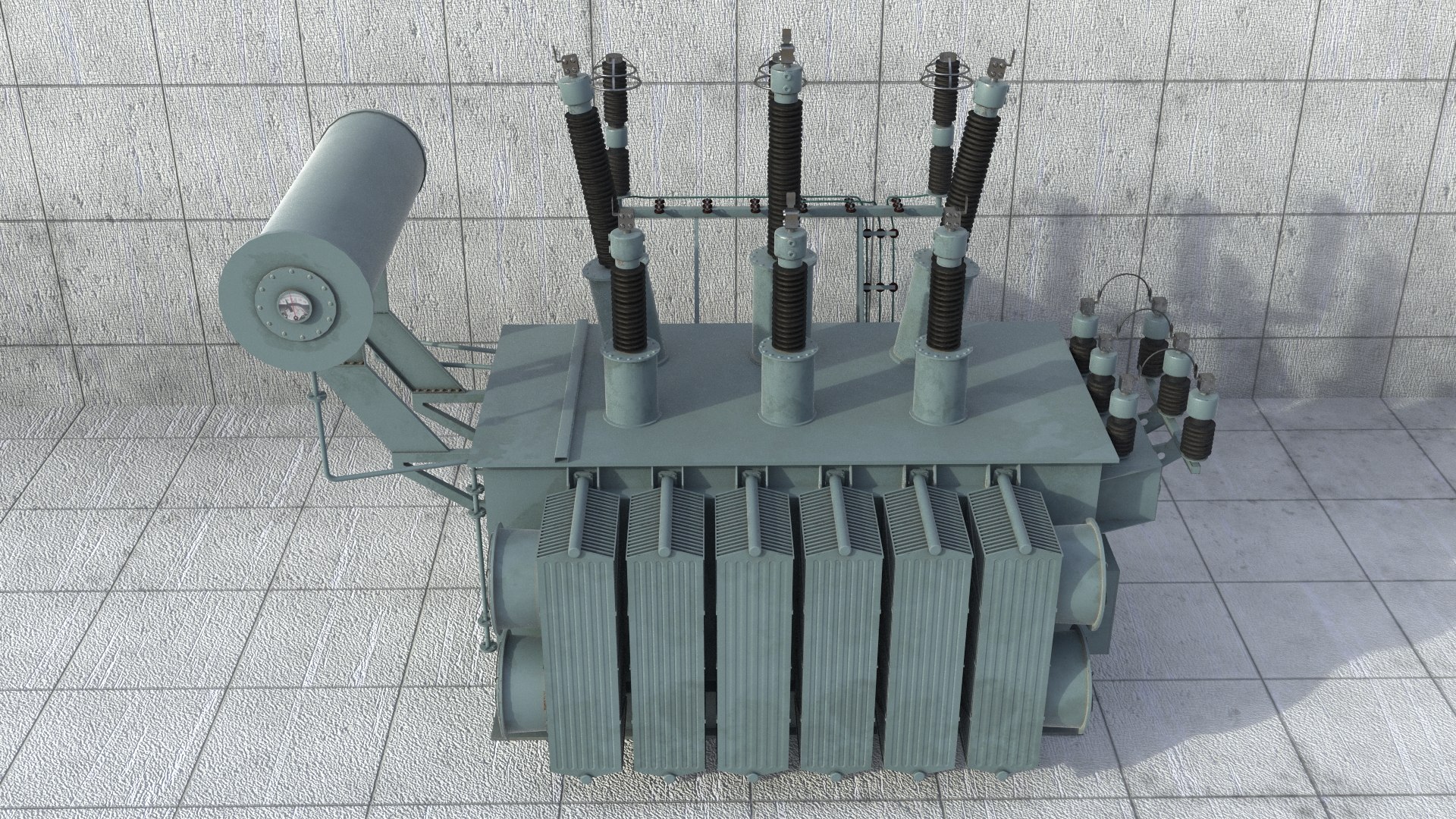 Electrical Transformer 3D Model - TurboSquid 1551576