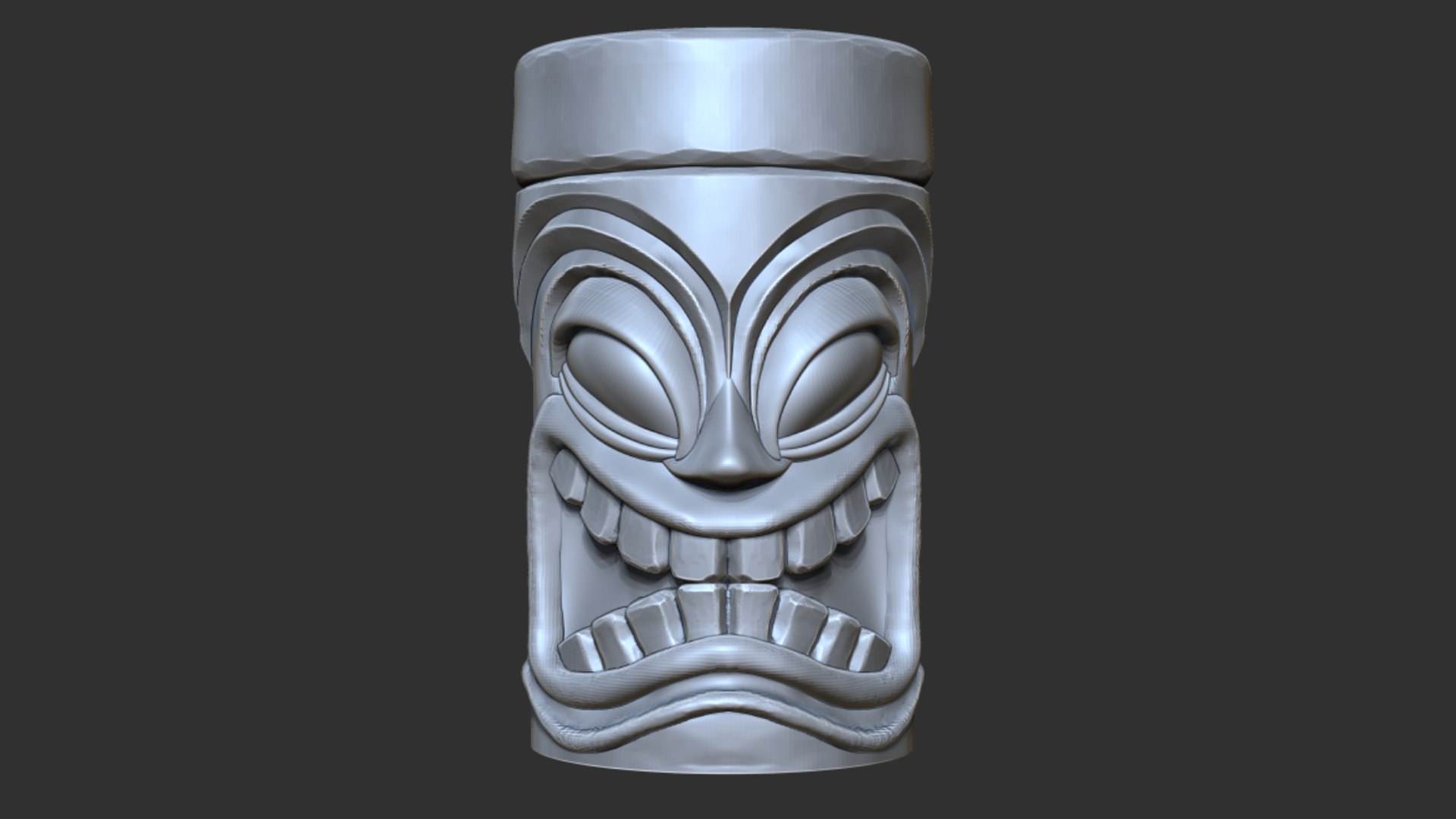 Tiki Totem Pole V1 3D Model - TurboSquid 2213341