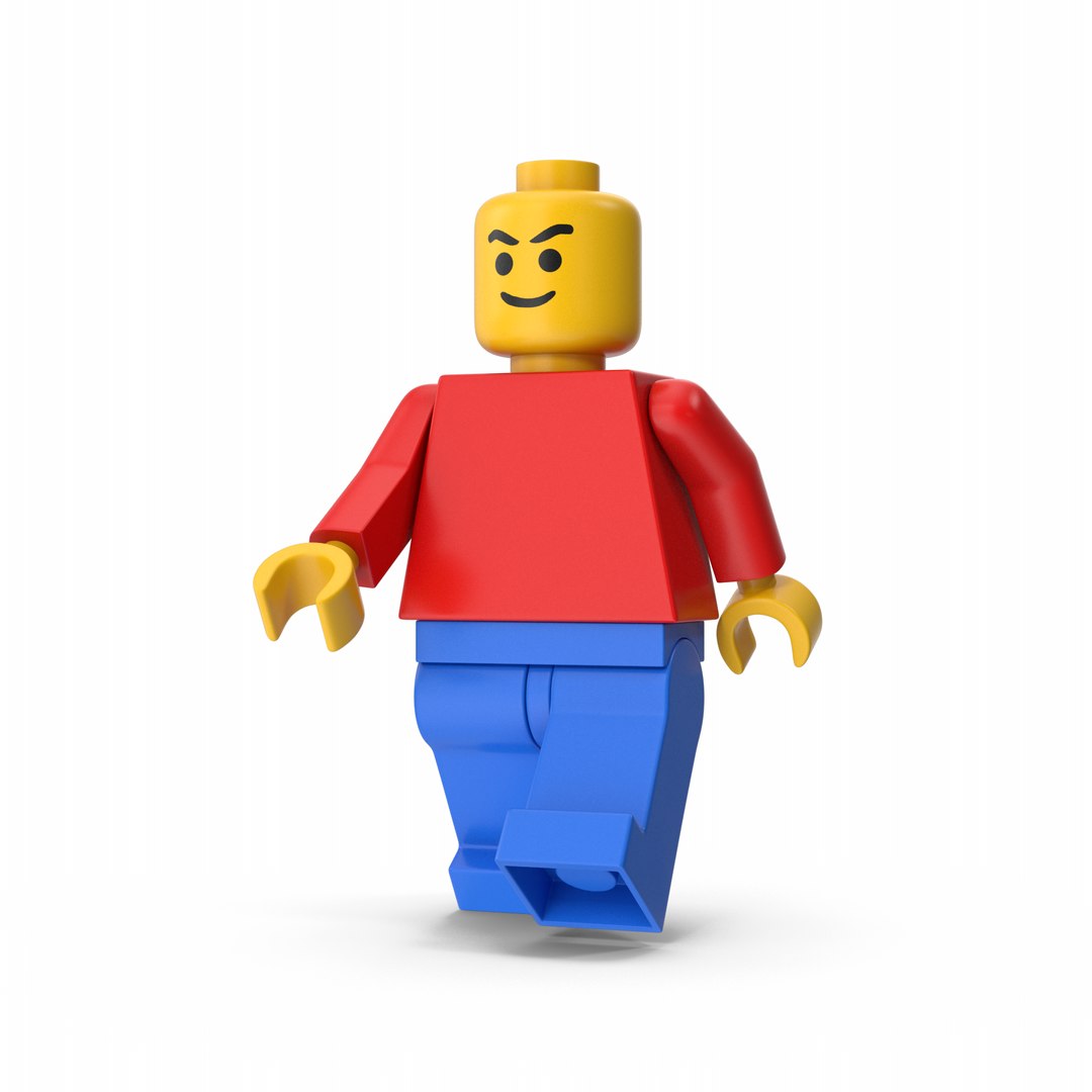 3D Walking Legoman Model - TurboSquid 2209599