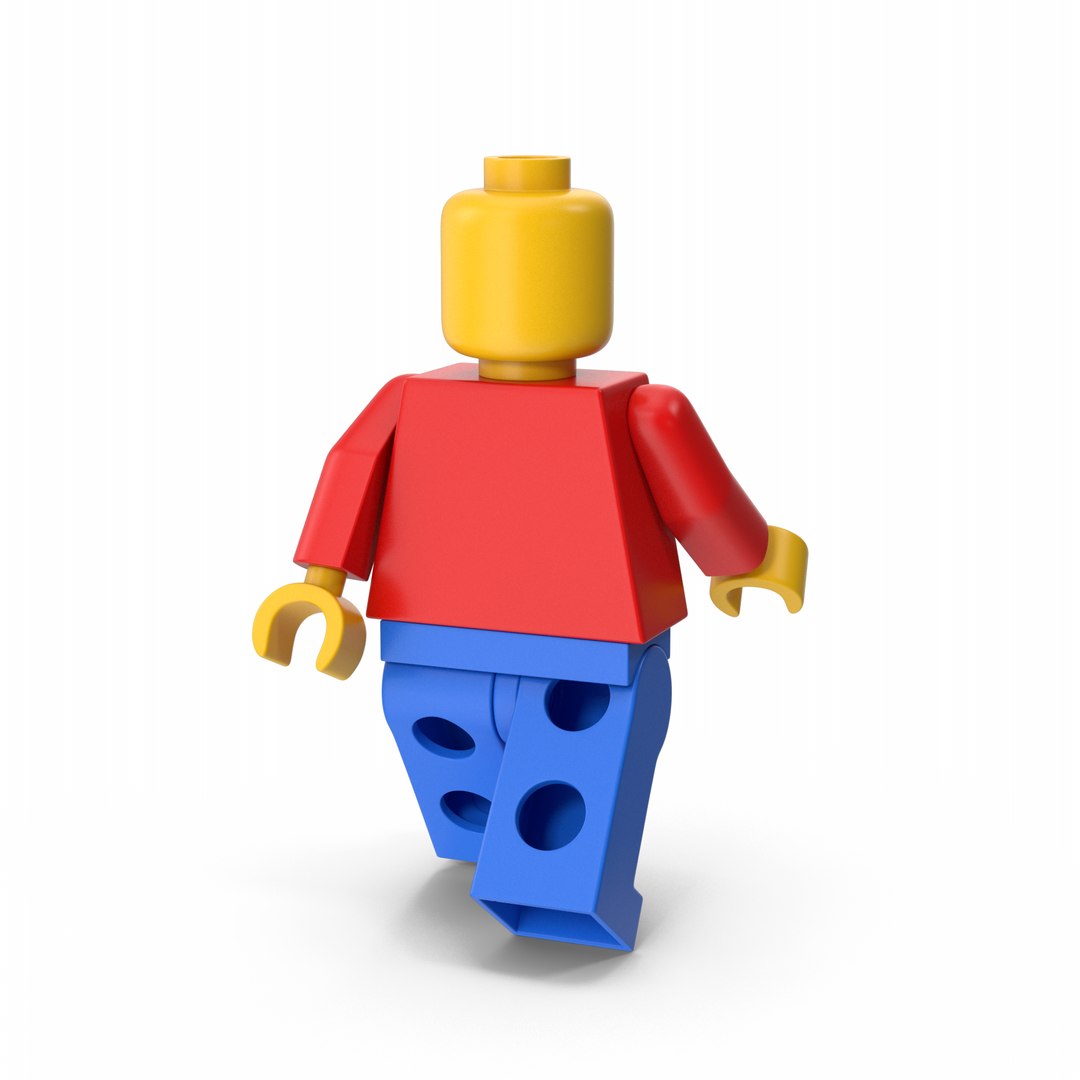 3D Walking Legoman Model - TurboSquid 2209599