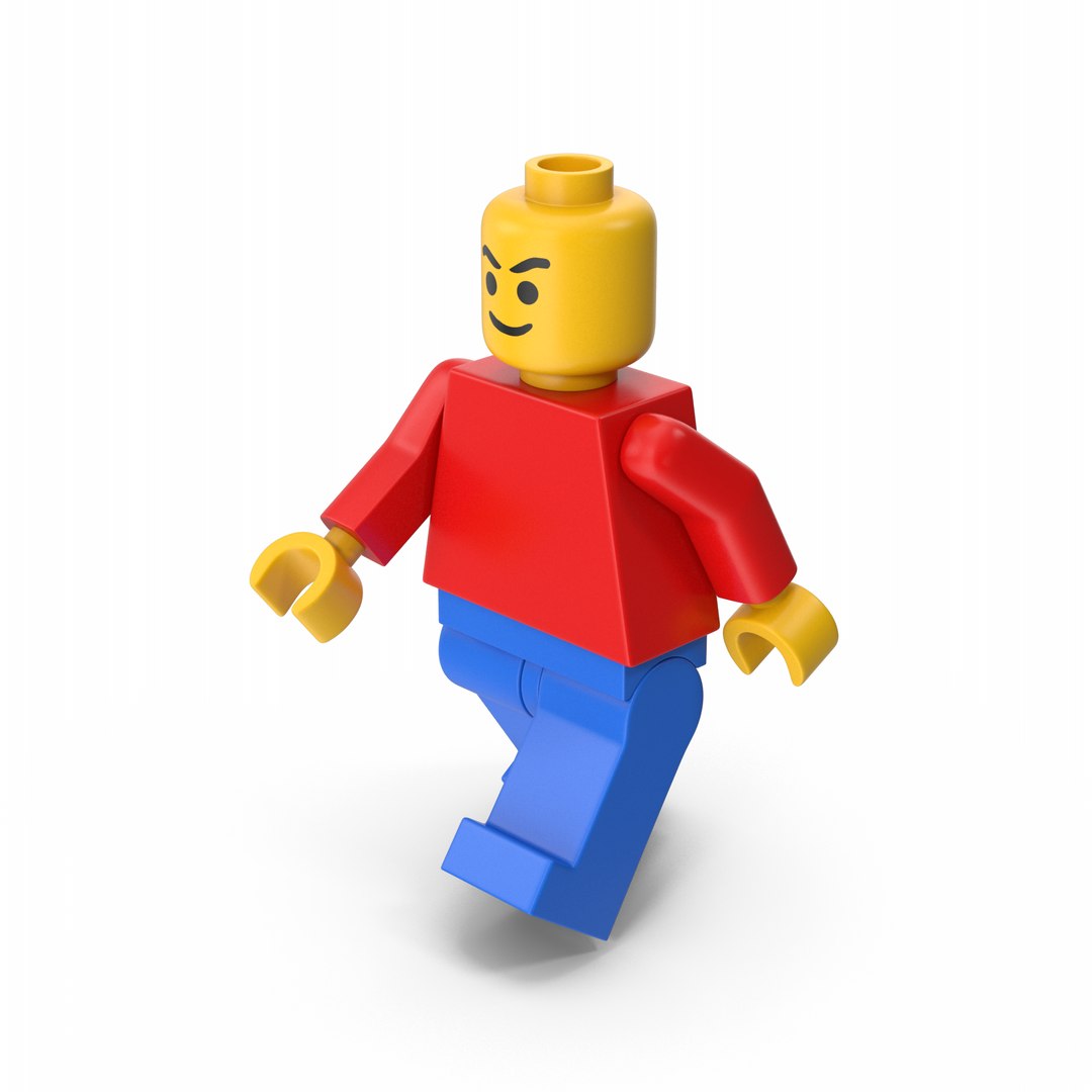3D Walking Legoman Model - TurboSquid 2209599