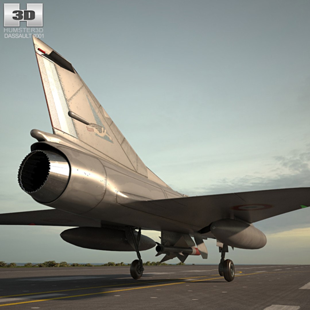 3D Dassault Iii Mirage - TurboSquid 1281055