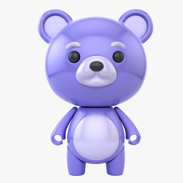 modelo 3d Blueberry Bear Bot - TurboSquid 1488877