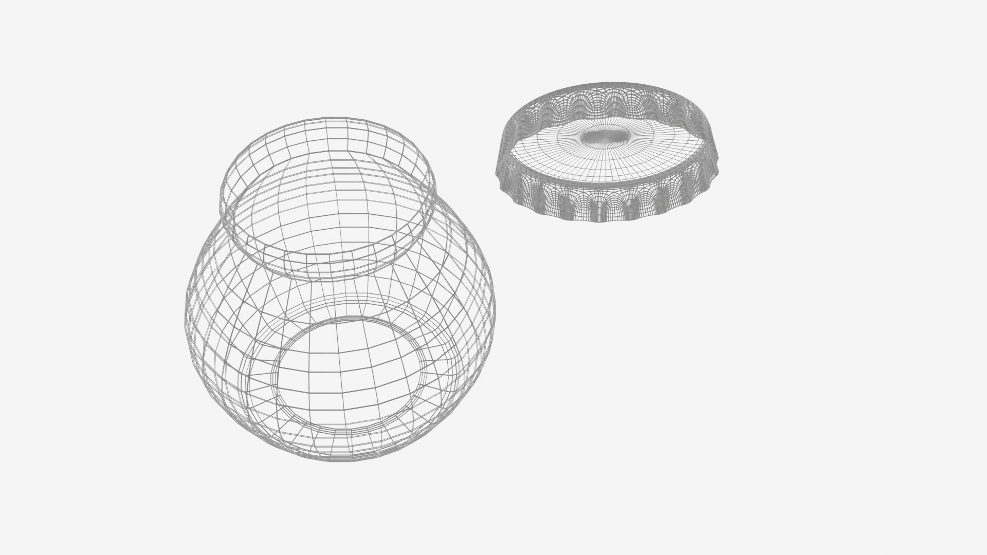 3D Round Jar - TurboSquid 1931341