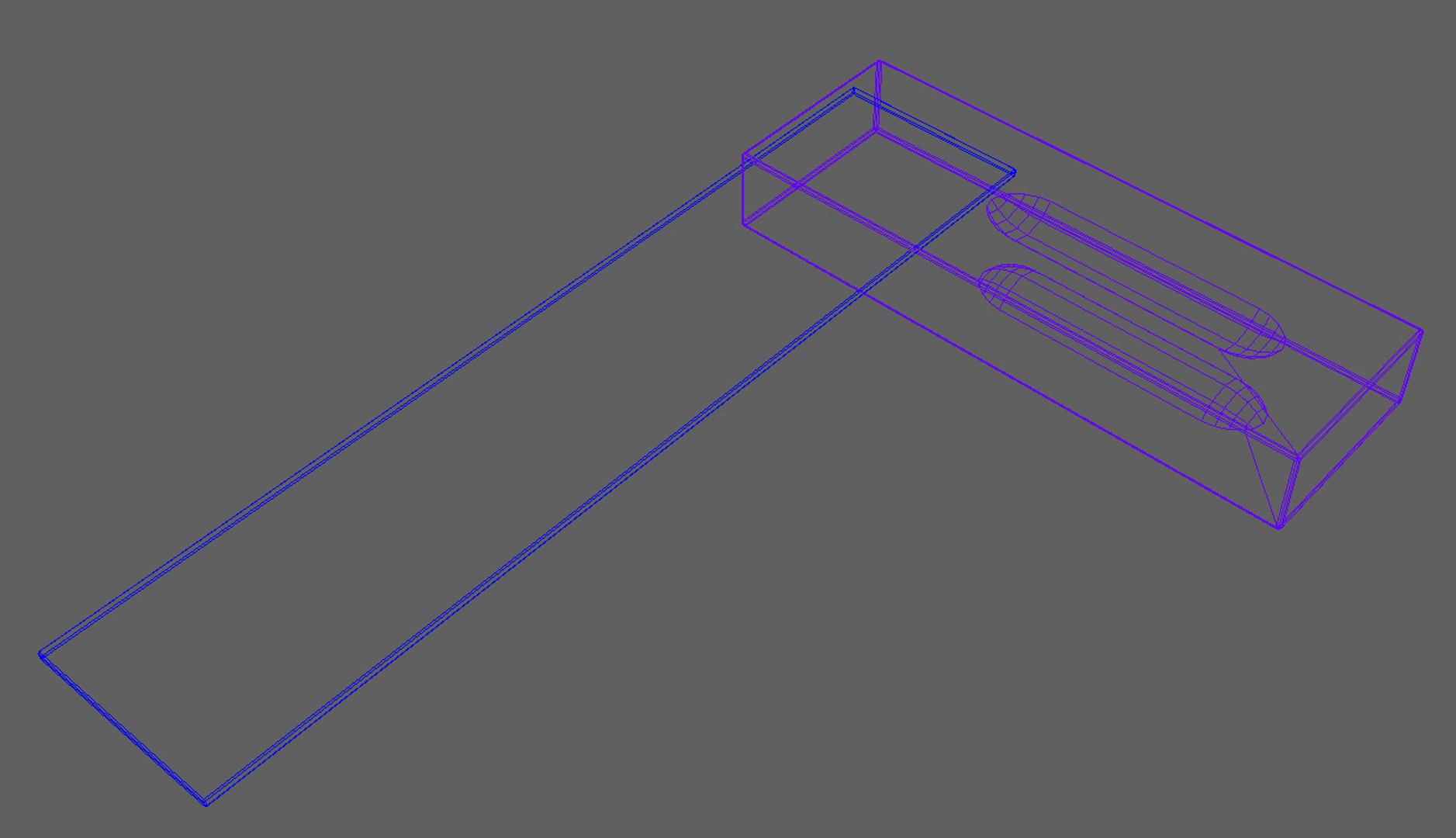 3d Old Try Square Model