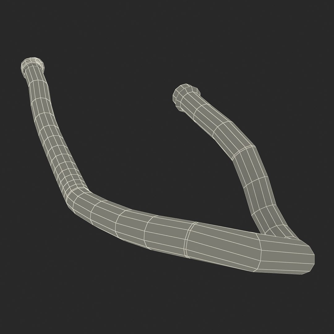 3d Model Broken Iron Pipe 11