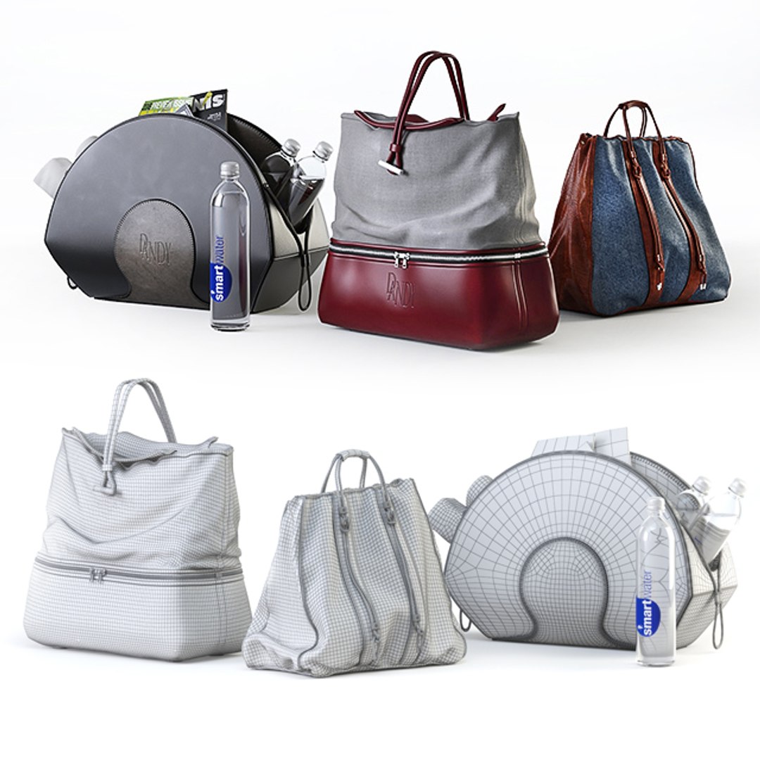 Set Bags Dandy - 3D - TurboSquid 1325658