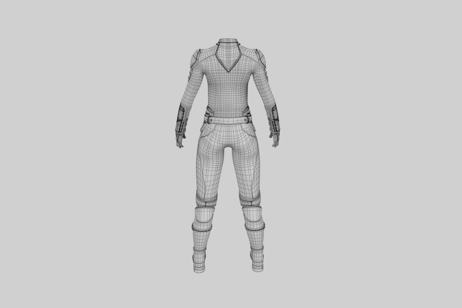 Captain Marvel Suit Model - TurboSquid 1362966