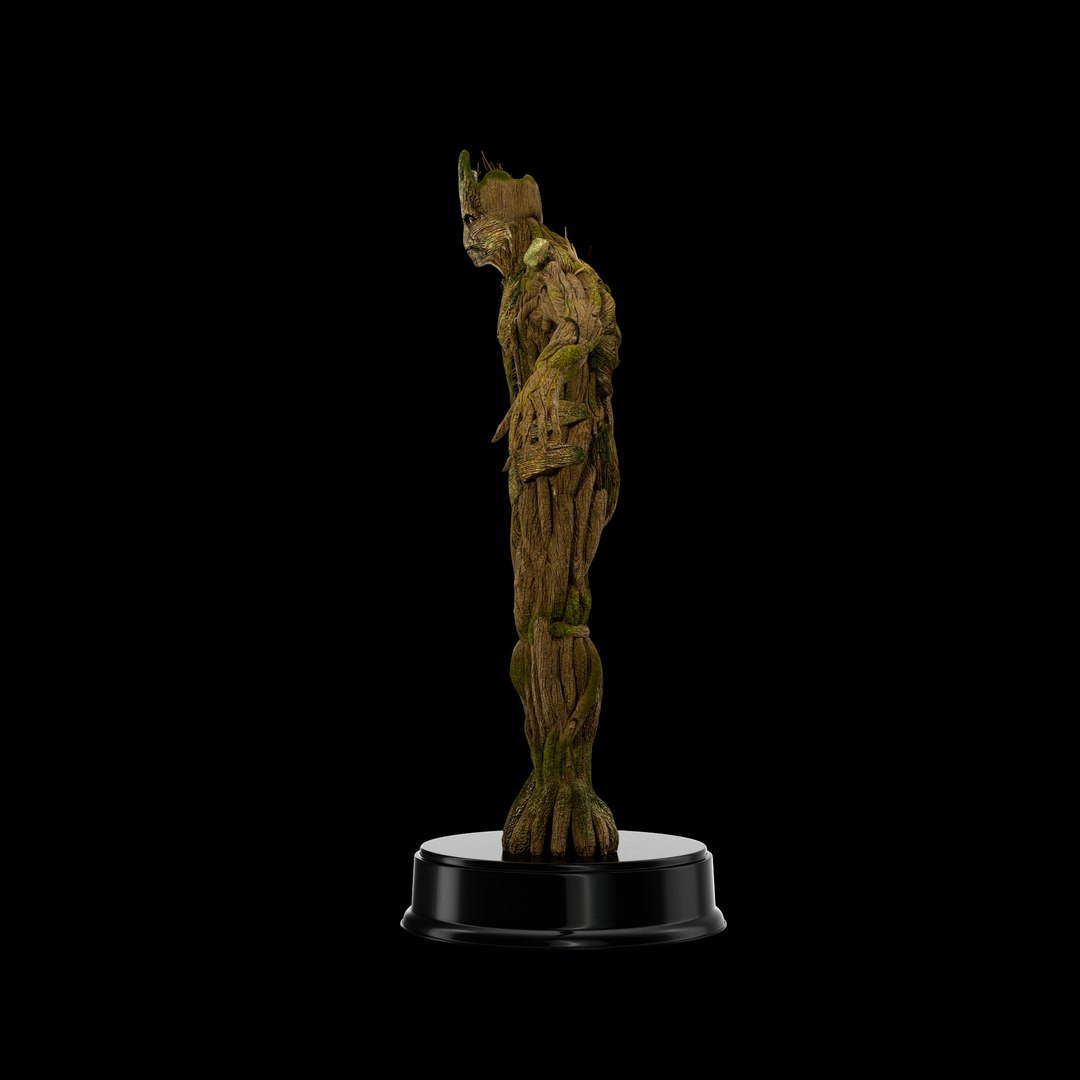 3d groot t pose