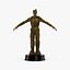 3d Groot T Pose