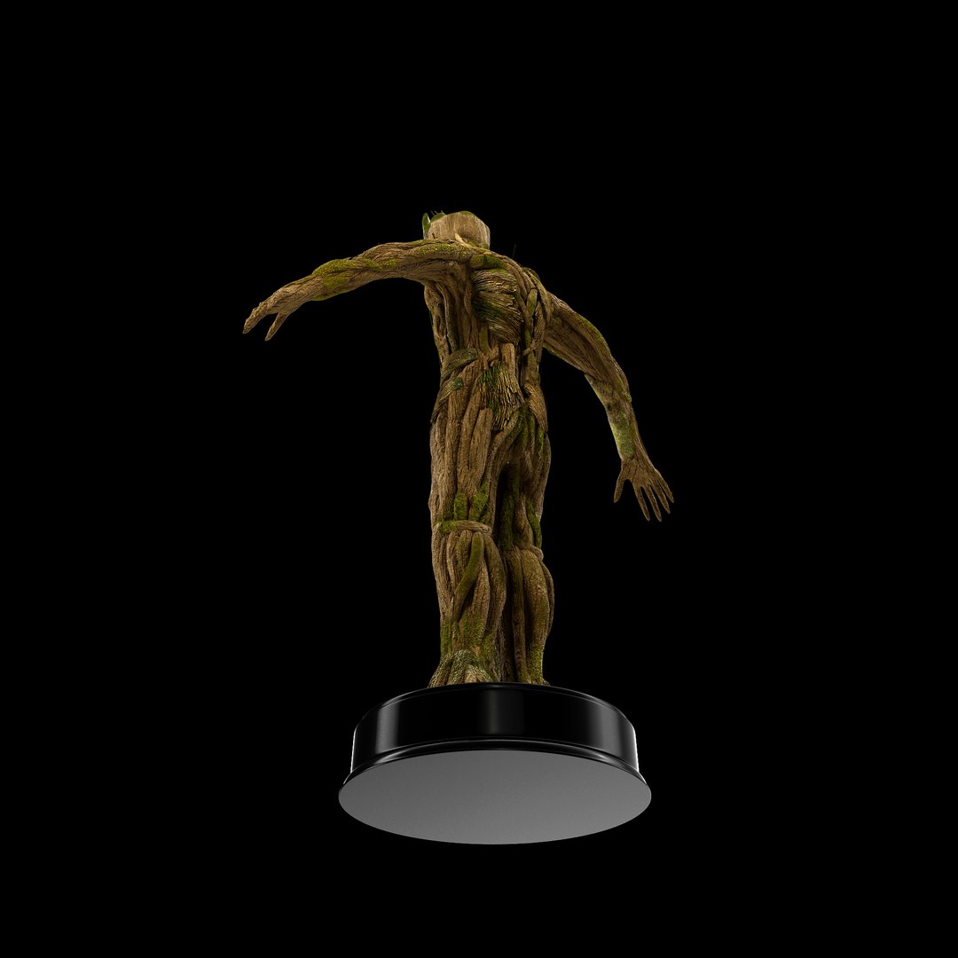 3d groot t pose