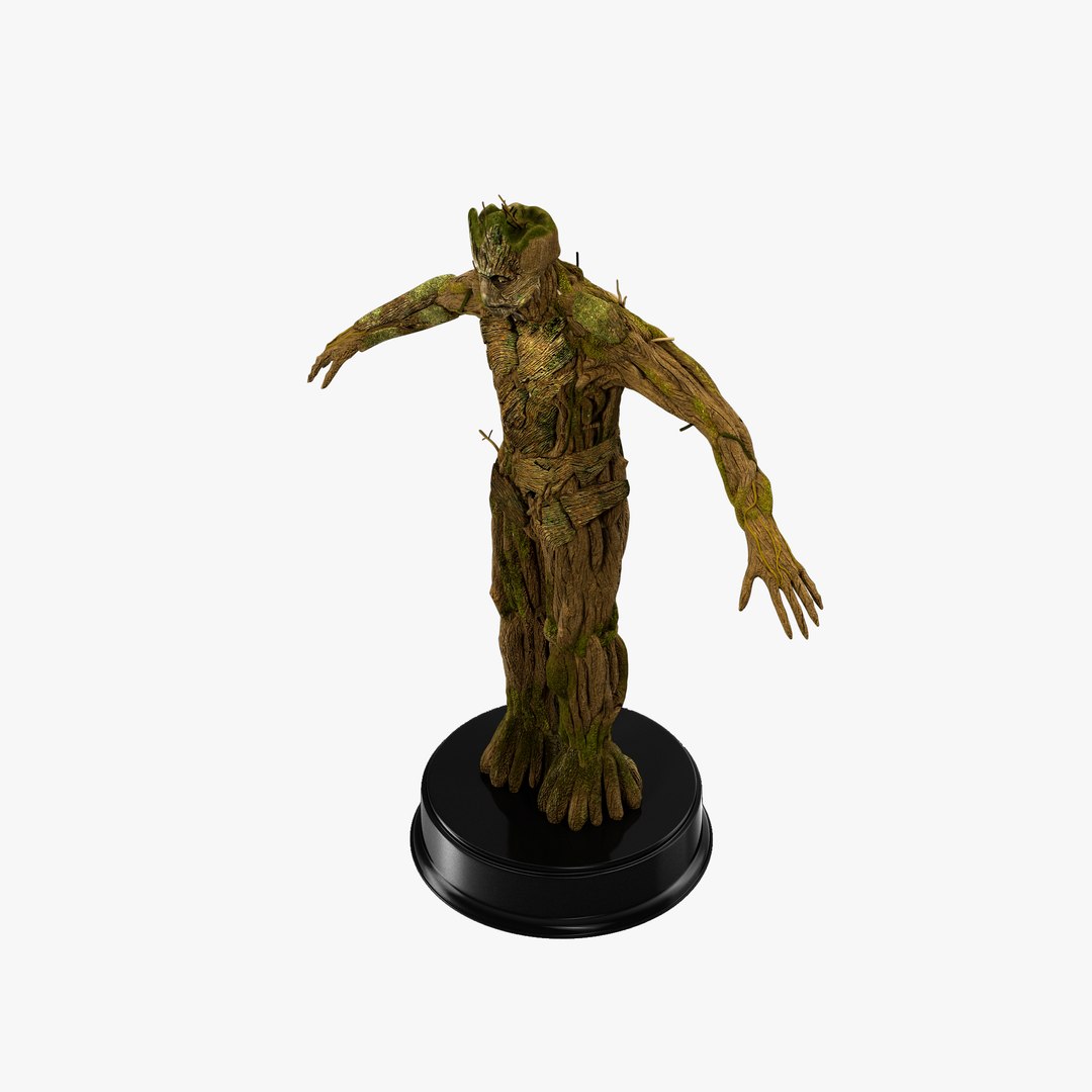 3d groot t pose