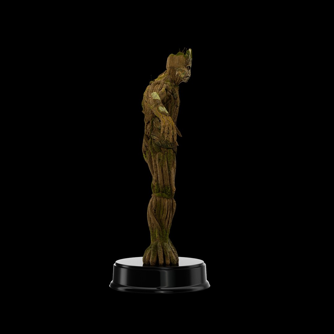 3d groot t pose